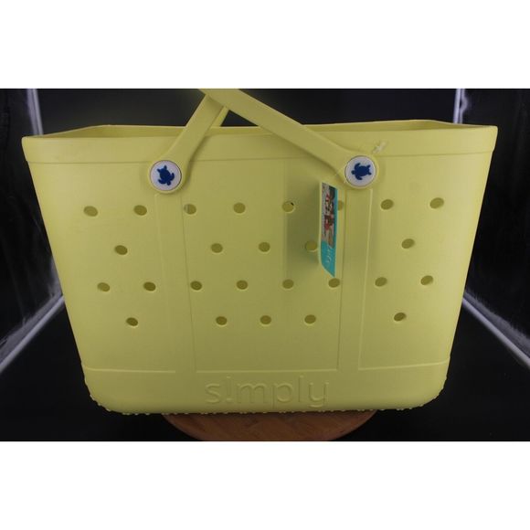 Simply Southern | Bags | Simply Southern Xl Waterproof Rubber Tote Bag ...